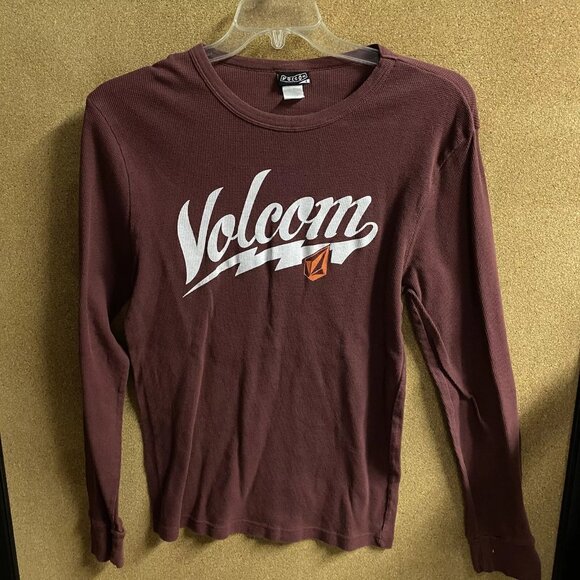 Volcom | Shirts | Volcom Mens Long Sleeve Thermal Shirt Diamond Logo ...